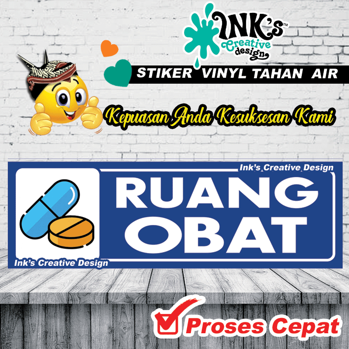 Jual Stiker Ruang Obat - Farmasi | Shopee Indonesia