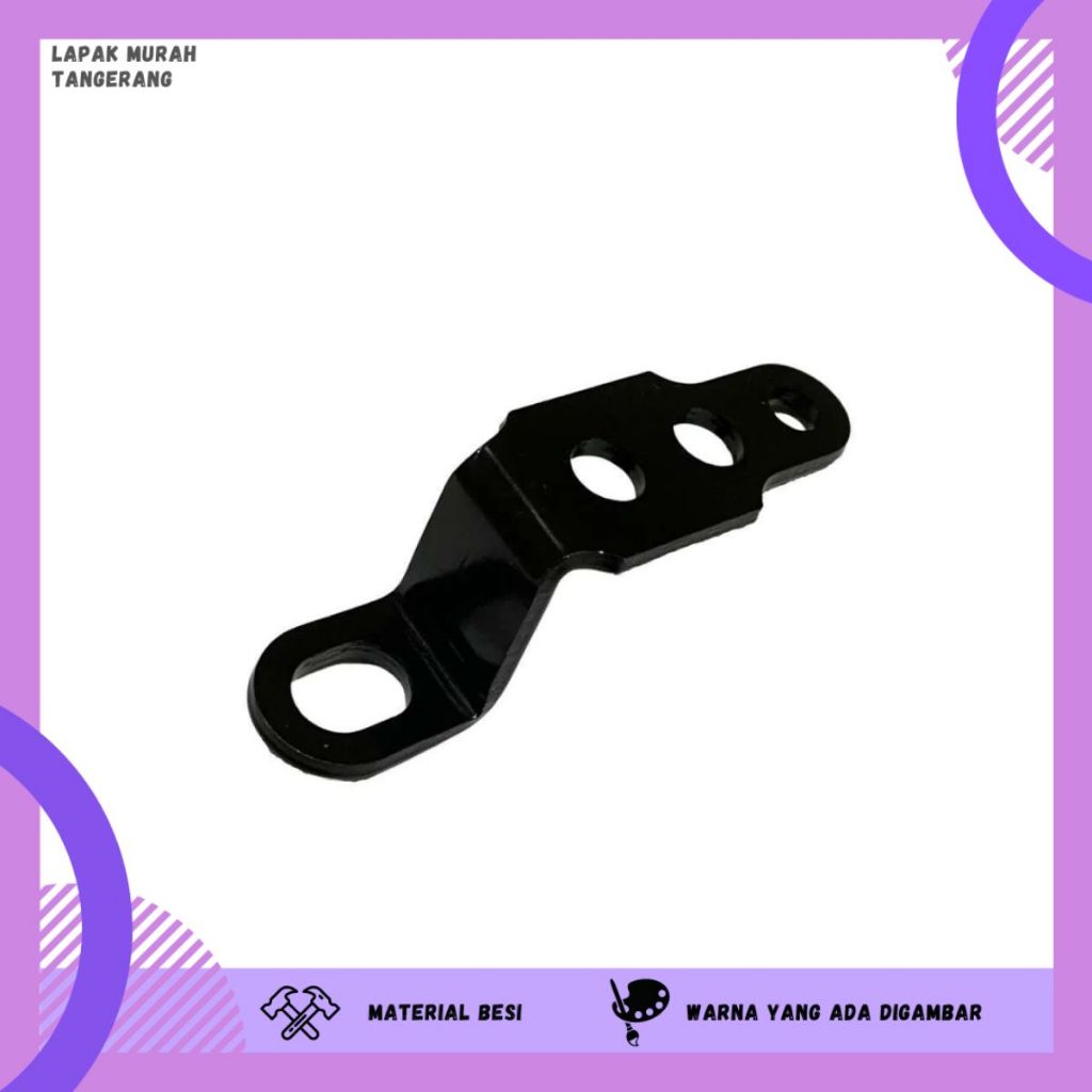 Jual BRACKET LAMPU SPION MOTOR DUDUKAN LAMPU LED BAR STAND BRAKET ...