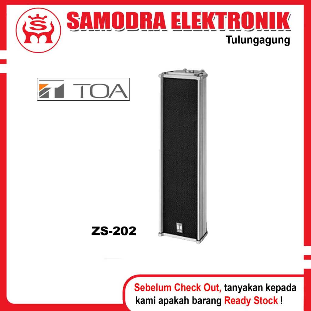 Jual Speaker Column | Toa ZS-202c 20 watt | Multichannel Power Amplifier | Shopee Indonesia