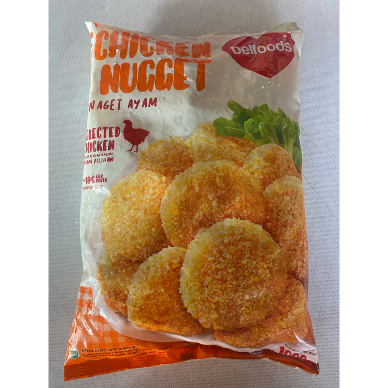 Jual nuget ayam belfoods 1 kg | Shopee Indonesia