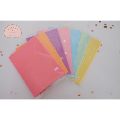 Jual NEW// Waffer Paper - colored / Kertas Wafer Mix Warna 1 Pak isi ...