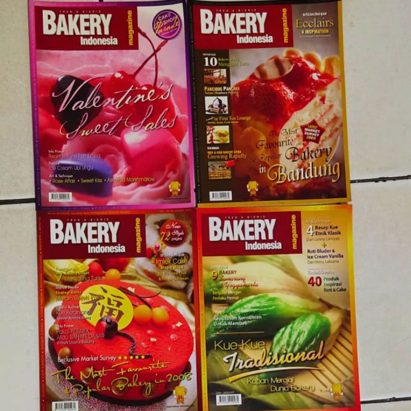 Jual Paket B Bakery Indonesia Magazine Edisi Lama | Shopee Indonesia