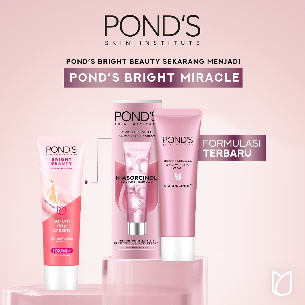 Jual Pond's Cream Bright Miracle All Varian | Shopee Indonesia