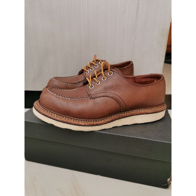 Jual Sepatu Red Wing 8109 Redwing Moc Toe Leather | Shopee Indonesia
