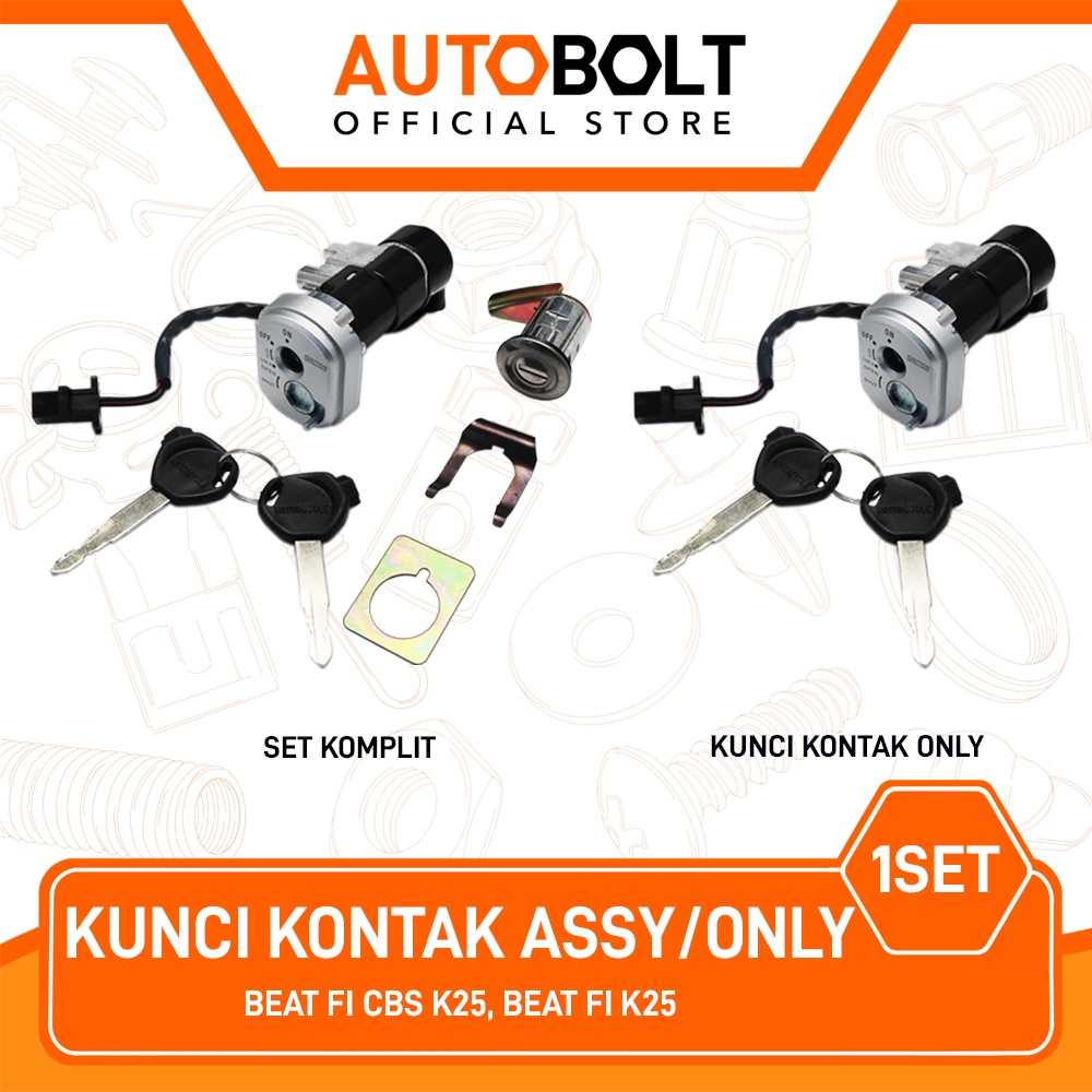 Jual Kunci Kontak Assy / Only Beat FI Old Lama CBS K25 2012 2014 Key ...