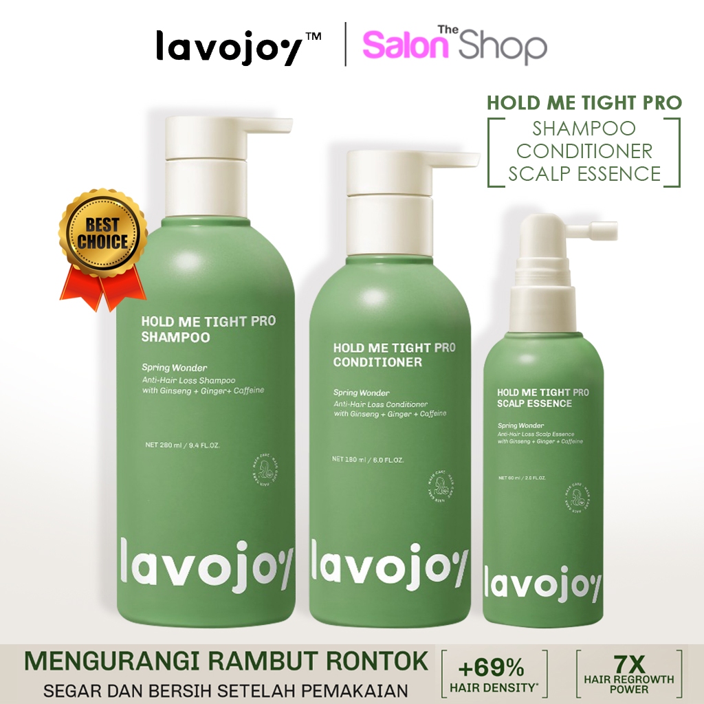 Jual ♦️THESALONSHOP♦️ LAVOJOY Hold Me Tight Pro | Shampoo Spring Wonder ...