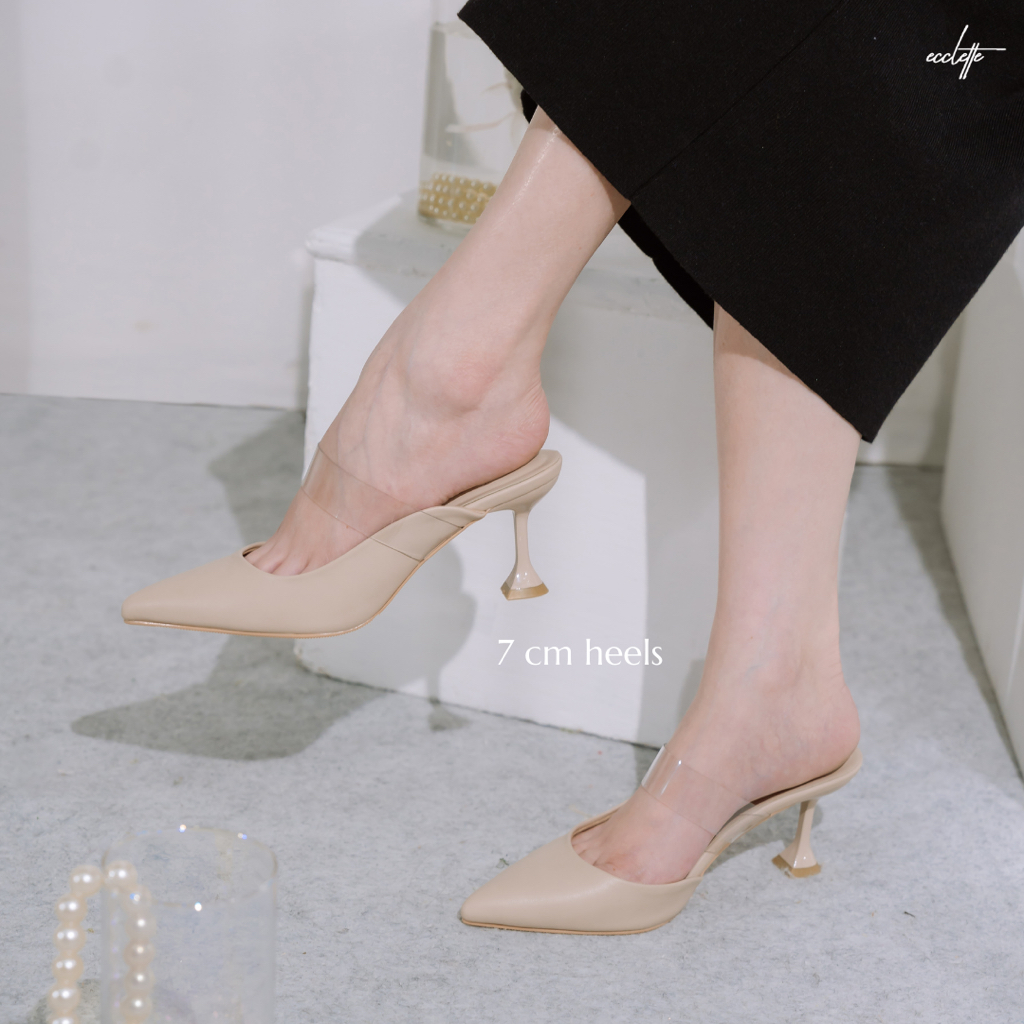 Jual ECCLETTE - BLAIR HEELS 7cm | Transparan Hak Pesta Sepatu Wanita ...