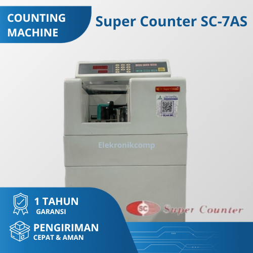 Jual Mesin Hitung Uang Super Counter SC-7AS | Shopee Indonesia