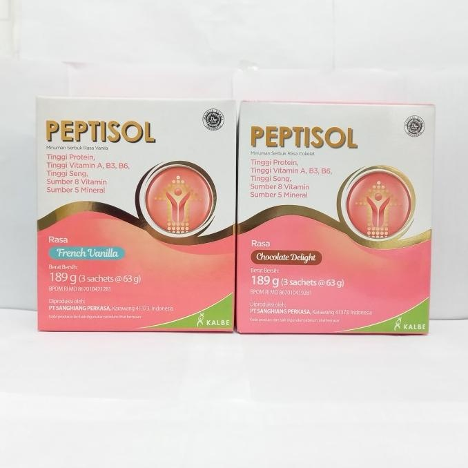 Jual Peptisol 189gr Coklat/Vanilla | Shopee Indonesia