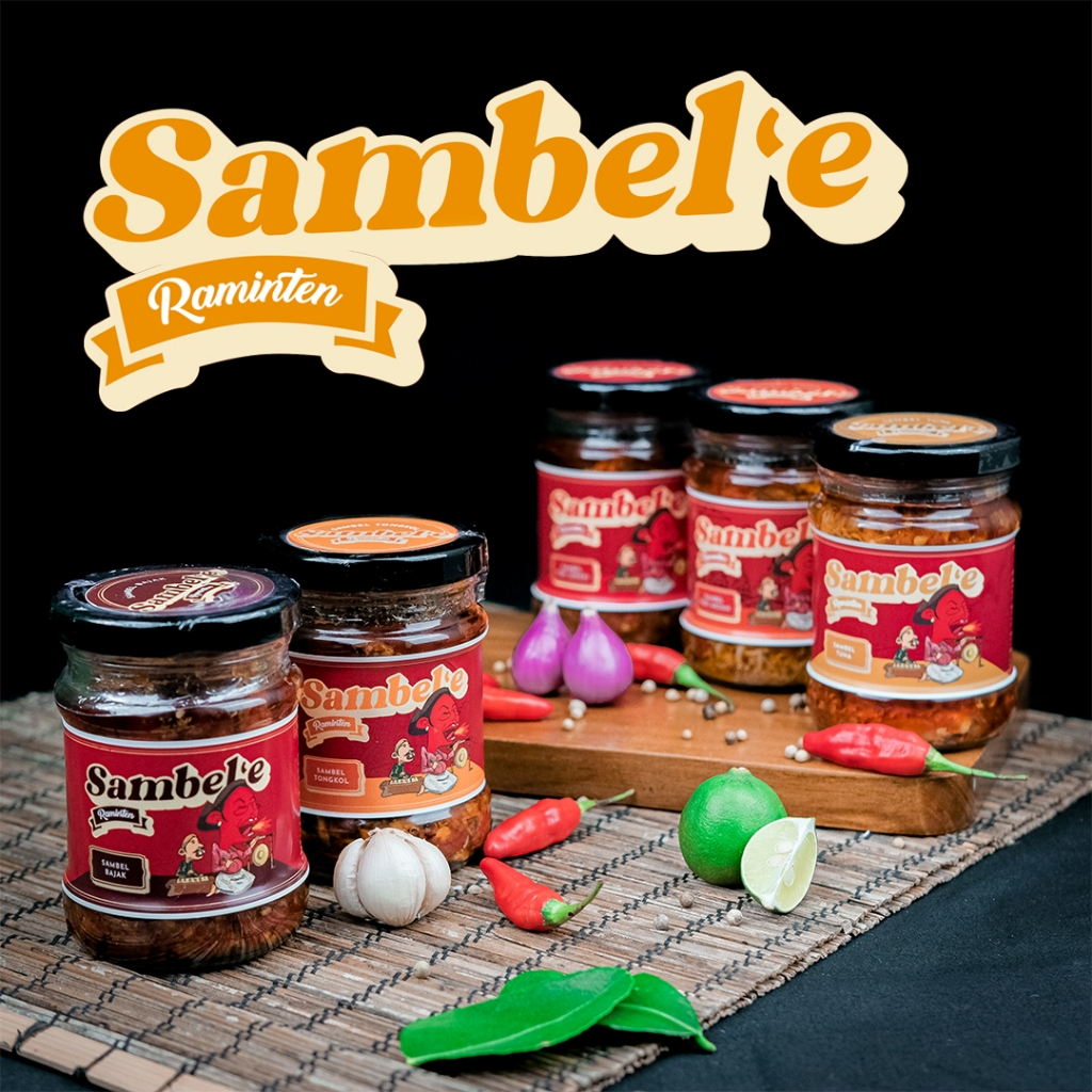 Jual Sambel'e Raminten Pedas SAMBEL BAJAK, SAMBEL TERI MEDAN, SAMBEL ...