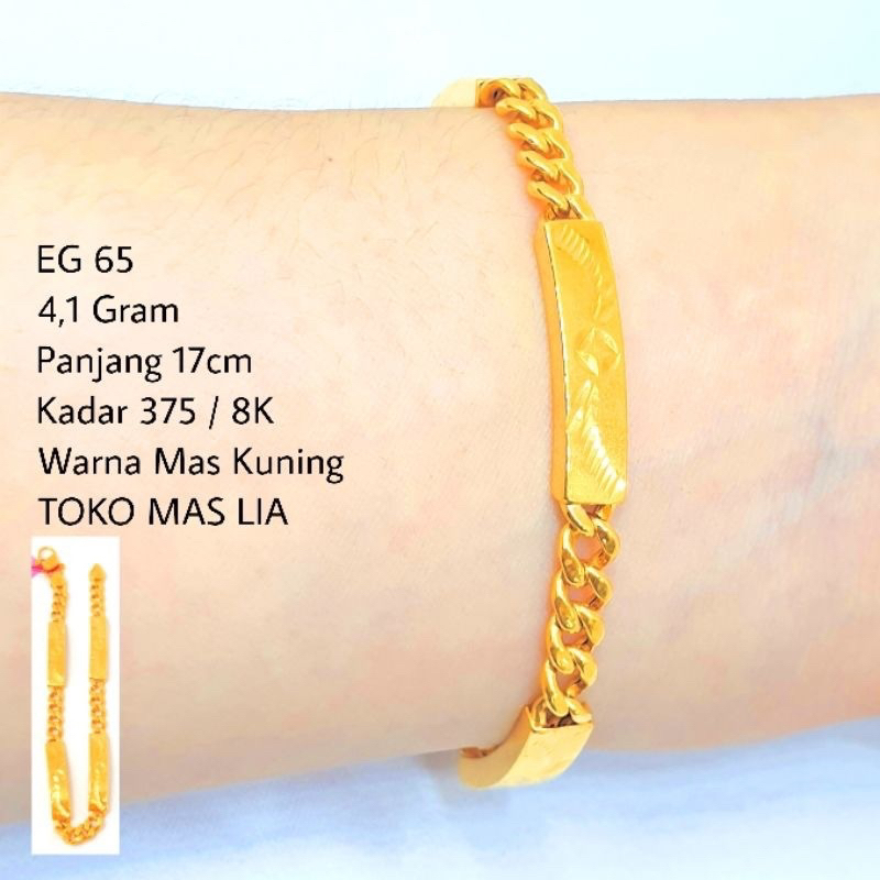Jual Gelang Tangan EMAS ASLI Kadar 300 - 375 ( TOKO MAS LIA GOLD BEKASI ...