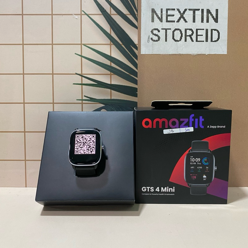 Jual AMAZFIT GTS 4 MINI SECOND FULLSET | Shopee Indonesia