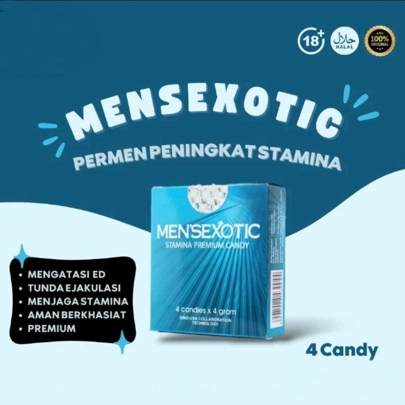 Jual PERMEN MENSEXOTIC ISI 4 CANDY ASLI ORIGINAL STAMINA PRIA KUAT ...