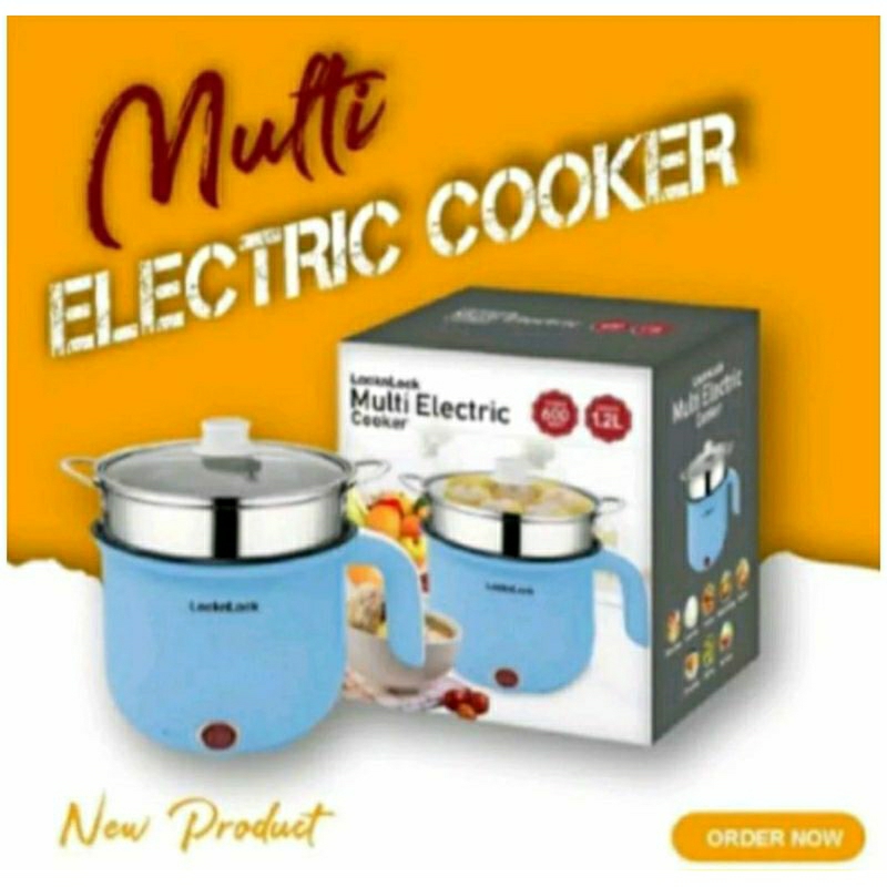 Jual LocknLock Multi Electric Cooker/Panci Electric Steamer Lock n Lock ...