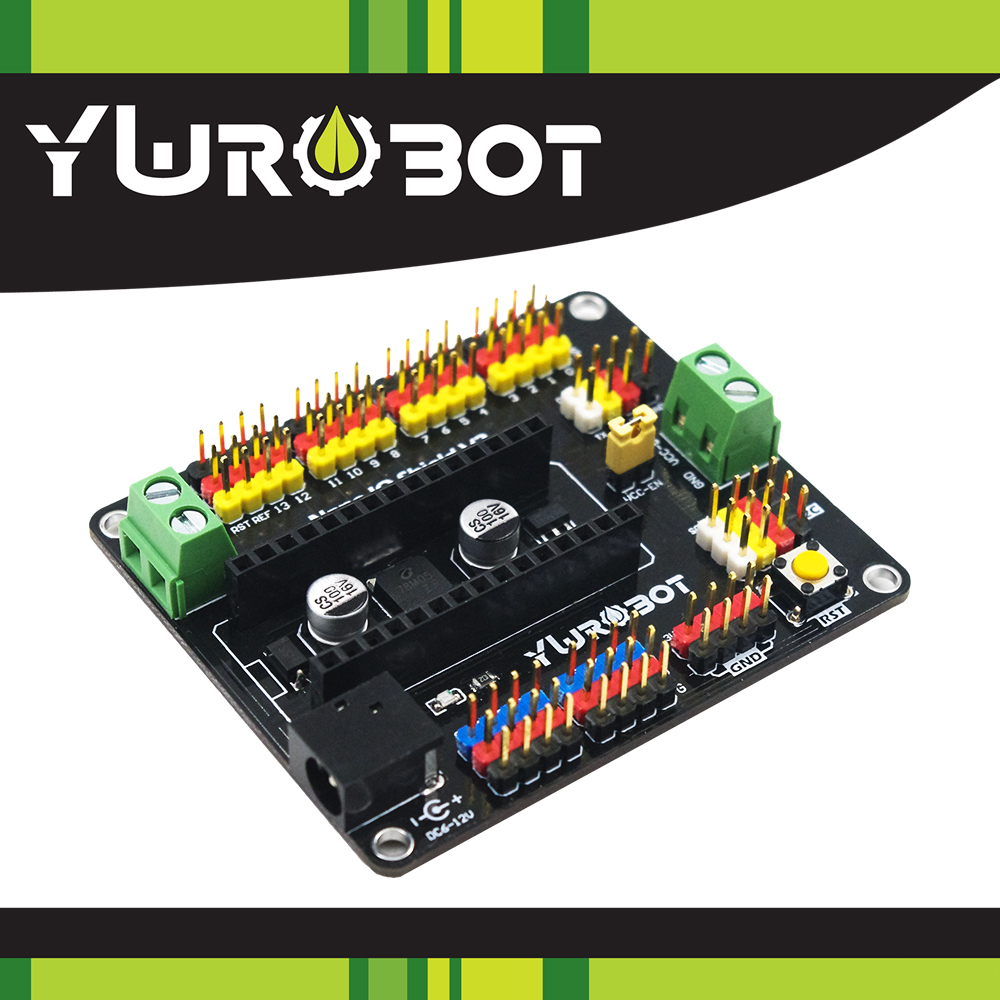 Jual Ywrobot Nano Io Shield V2 Arduino Expansion Board Sensor Module