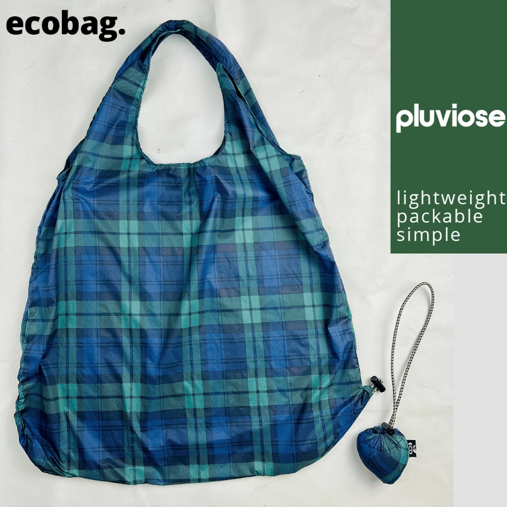 Jual Ecobag Lipat Foldable Totebag Tas Belanja | Shopee Indonesia