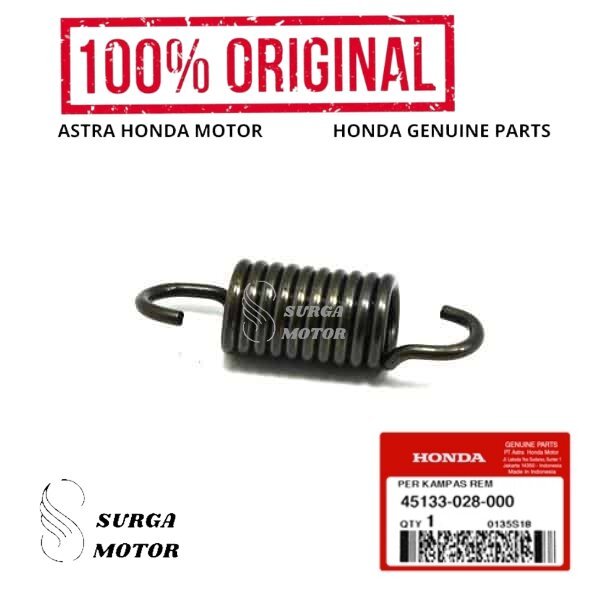 Jual Per Pir Kampas Rem Tromol Spring Brake Shoe Depan Belakang Honda ...