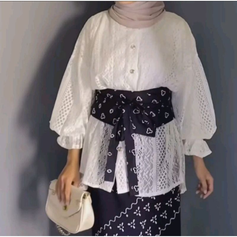 Jual READY OBI BELT KAIN & SELENDANG KAIN BATIK ETNIK JAWA VIRAL ...