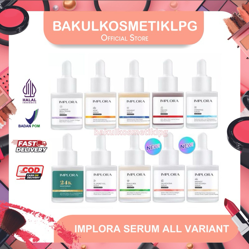 Jual IMPLORA Serum All Variant | Shopee Indonesia