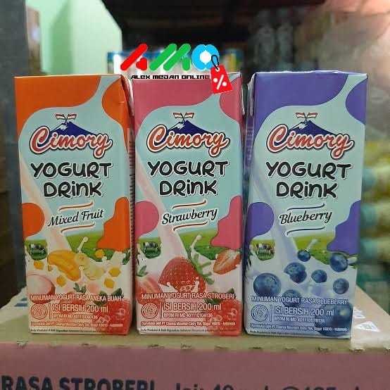 Jual Cimory SUSU Yogurt Drink 200 ml 1 Dus Isi 24 pcs Khusus Gojek & Grab | Shopee Indonesia