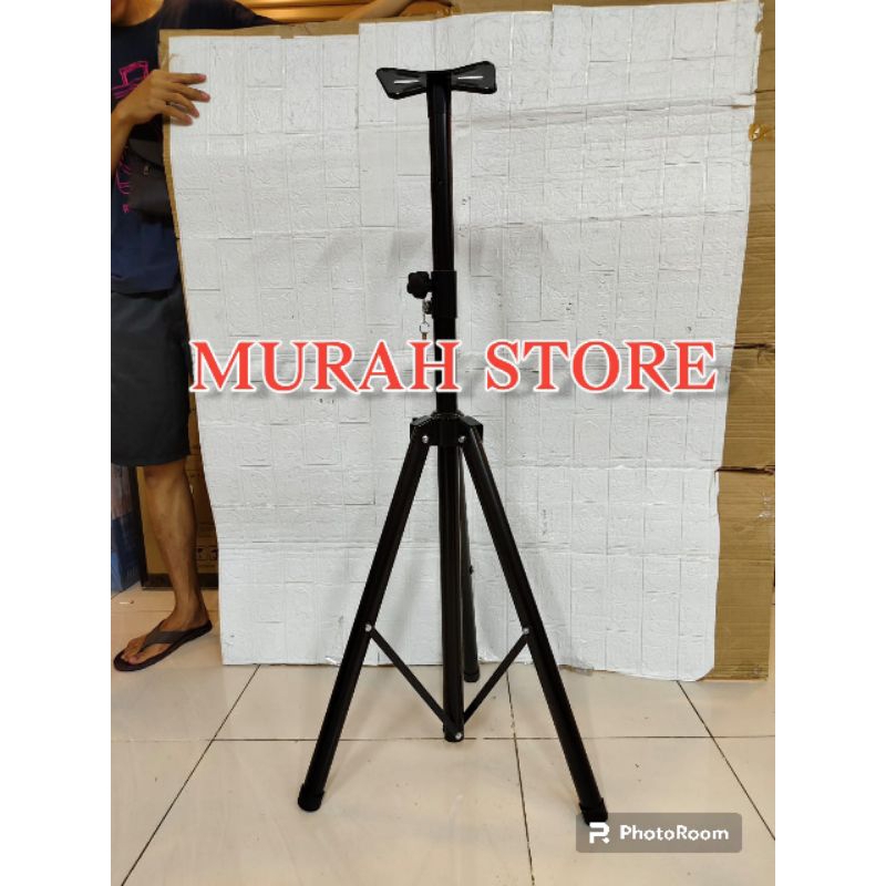 Jual stand tripod speaker portable dan aktif bahan full besi kuat ...