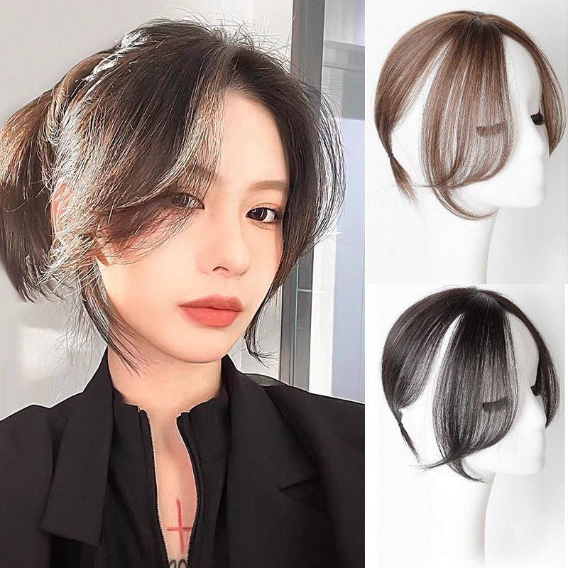 Jual Poni Tebal Semi Wig Rambut Palsu 3D Toupee Hairclip Topper ...