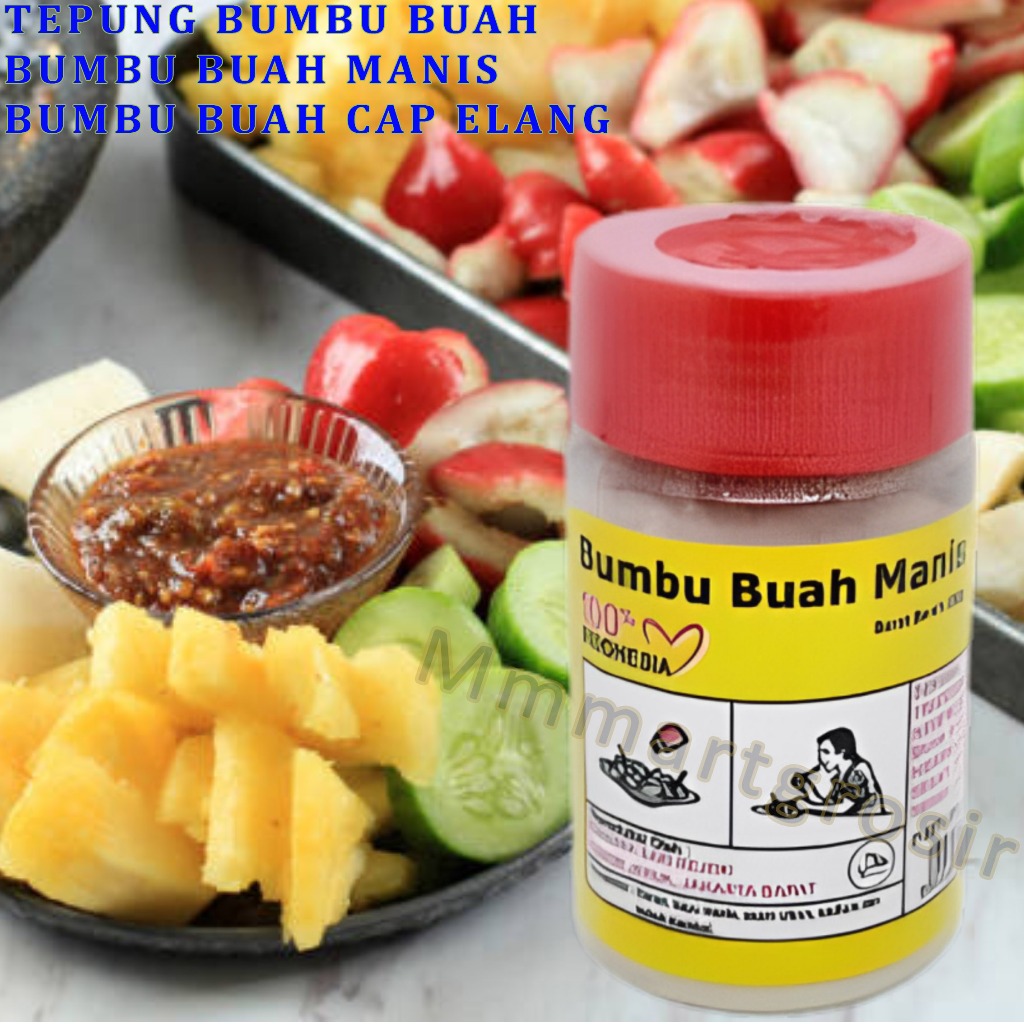Jual Tepung Bumbu Buah / Bumbu Buah Manis / Bumbu Buah Cap Elang ...