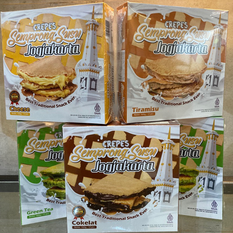 Jual Crepes Semprong Susu | Shopee Indonesia