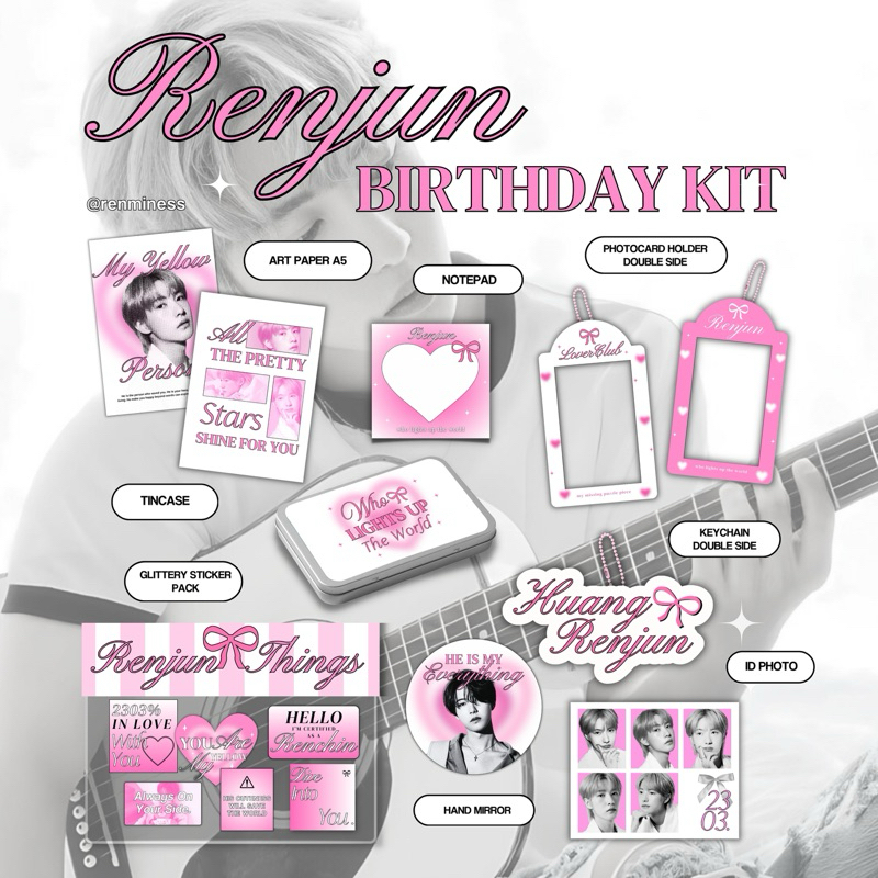 Jual Renjun Birthday Kit | Shopee Indonesia