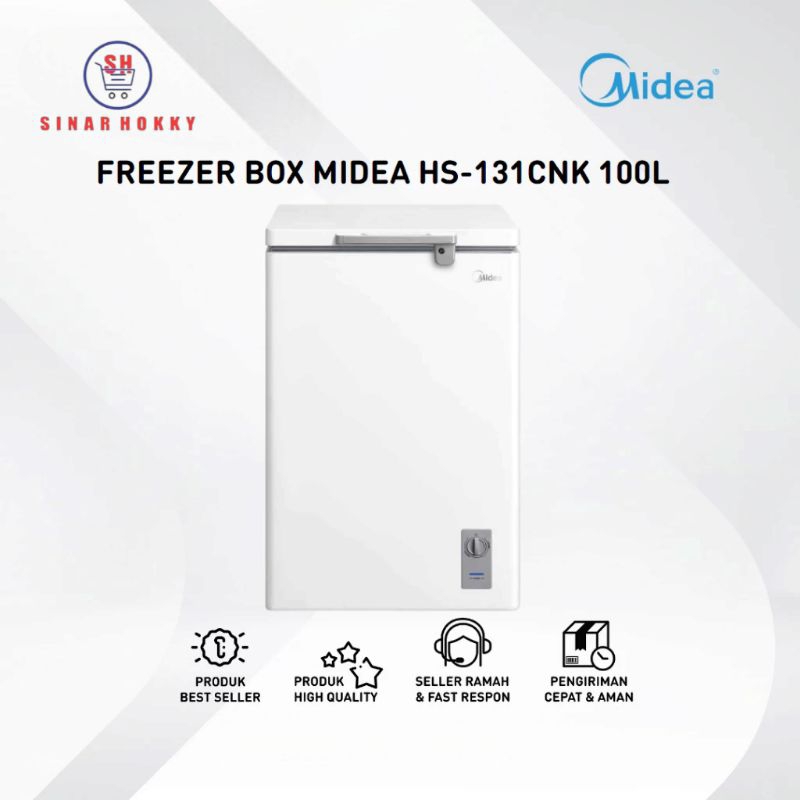 Jual FREEZER BOX MIDEA HS 131 CNK (100L) | Shopee Indonesia