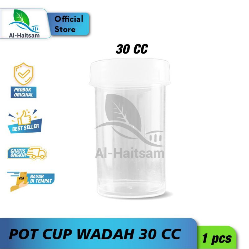 Jual Pot Urine 30cc Pot Slime 30cc Pot Salep 30cc Pot Obat 30cc | Shopee Indonesia
