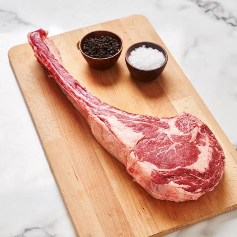 Jual Tomahawk Steak MB2+ Premium Beef Black Angus 1,5KG | Shopee Indonesia