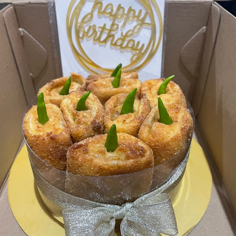 Jual Mini Risol Cake dan Birthday Topper | Shopee Indonesia