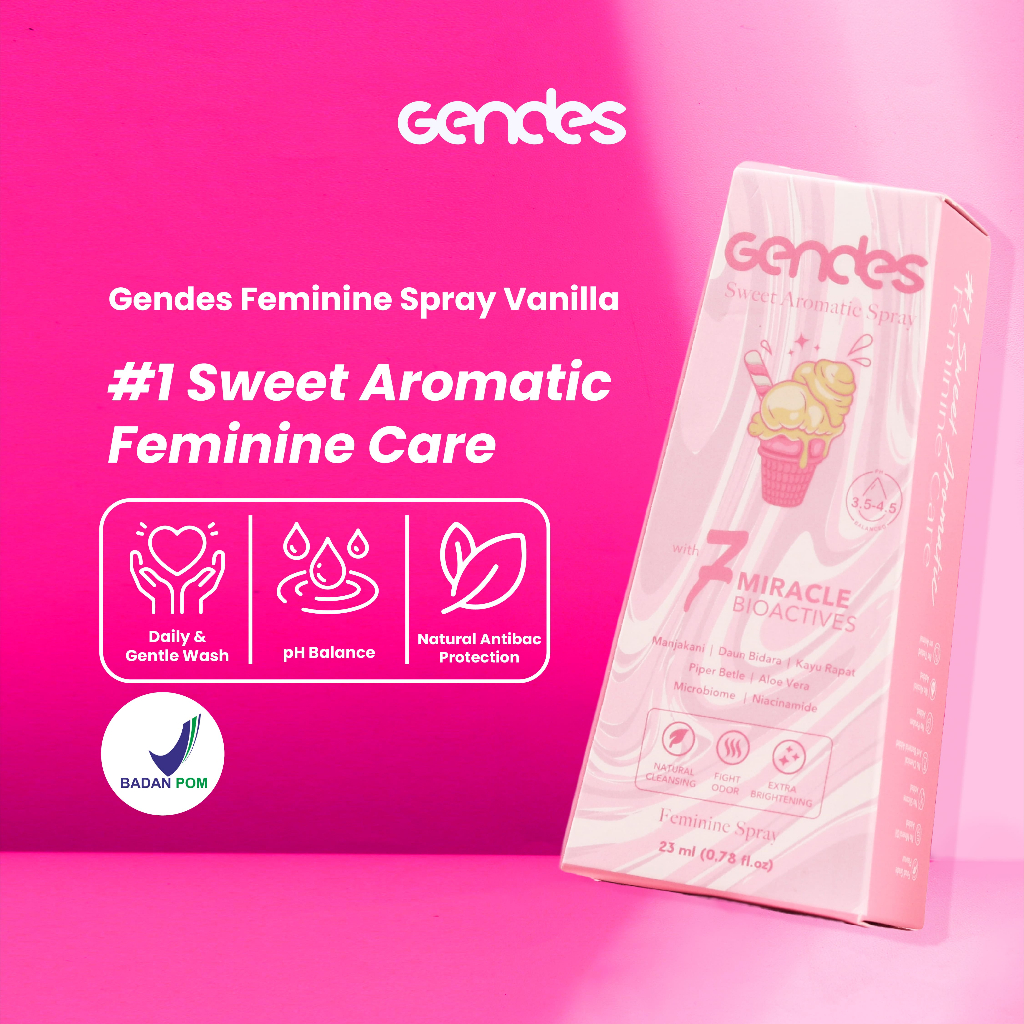 Jual Gendes Sweet Aromatic Feminine Care with Vanilla 7 Miracle ...