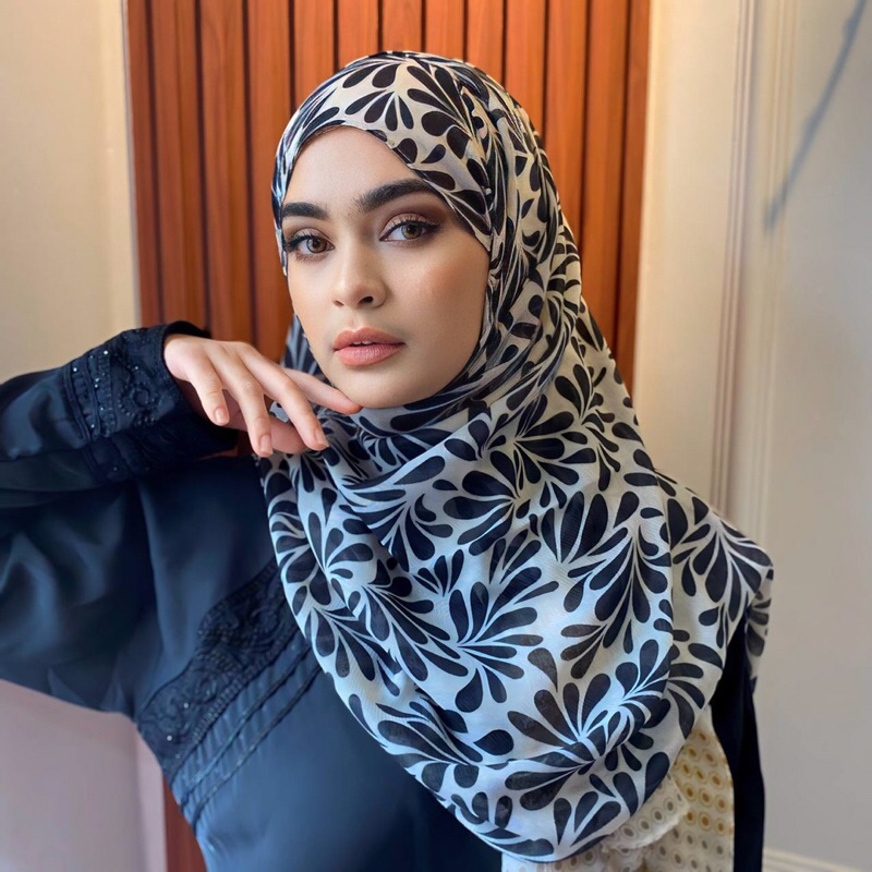 Jual Pashmina Import Motif Bunga | Shopee Indonesia