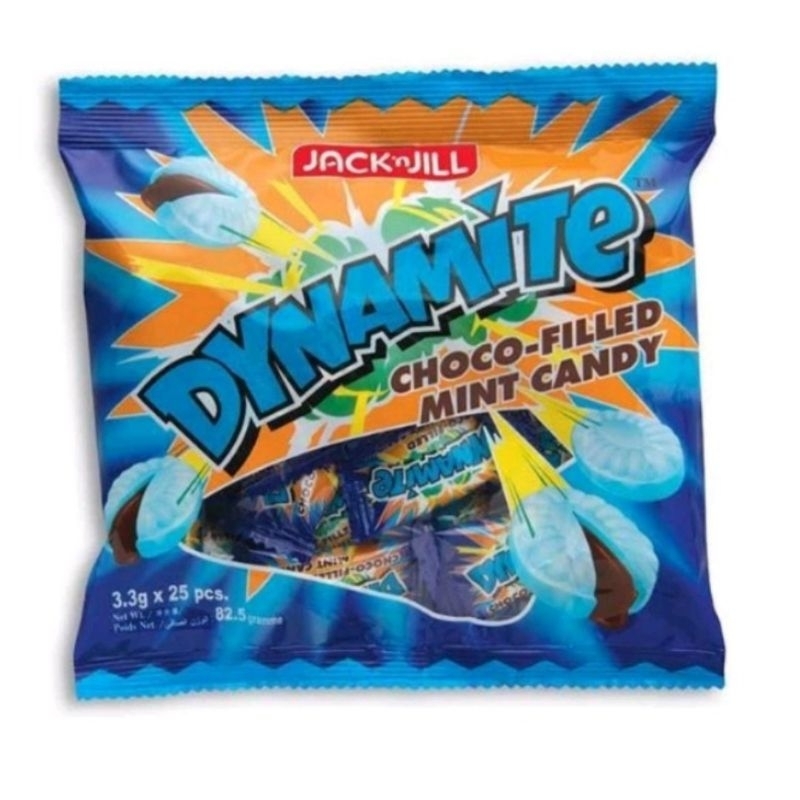 Jual Jack n Jill Candy Dynamite Choco Mint Produk Thailand | Shopee ...