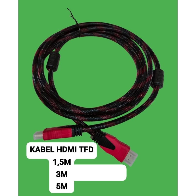 Jual Kabel HDMI to HDMI 1.5m 3m 5m Kabel Laptop ke Proyektor | Shopee Indonesia