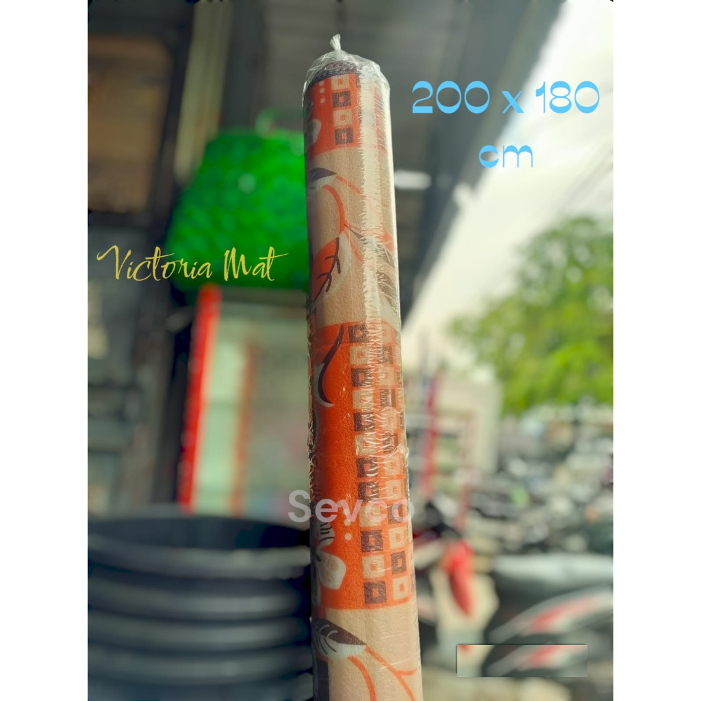 Jual KARPET TIKAR MATRAS SPON GAMBAR LANTAI Victoria 200X180 CM ...
