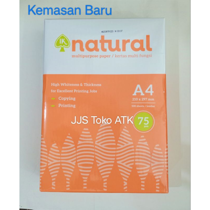 Jual KERTAS HVS A4 / F4 (70/75 GRAM) | Shopee Indonesia