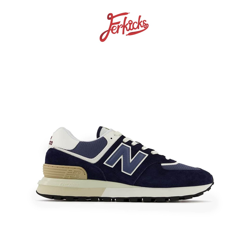 Jual New Balance 574 Legacy U574LGBB Navy White | Shopee Indonesia