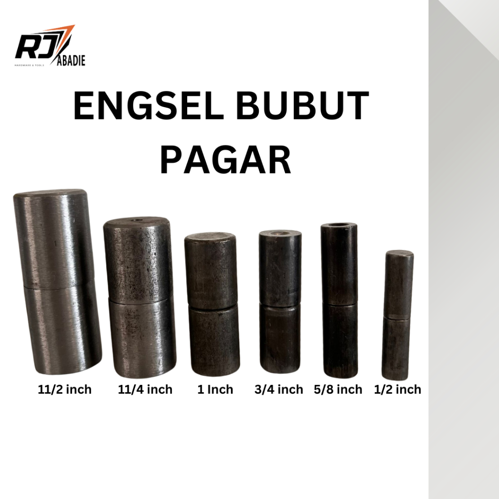 Jual Engsel Bubut Pagar Besi 1/2" / 12,7mm | Shopee Indonesia