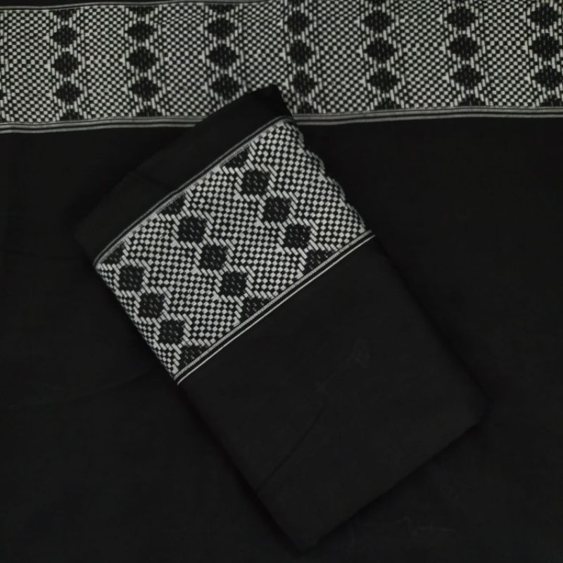 Jual Sarung Hitam Polos Dobby Sanca Dewasa | Shopee Indonesia