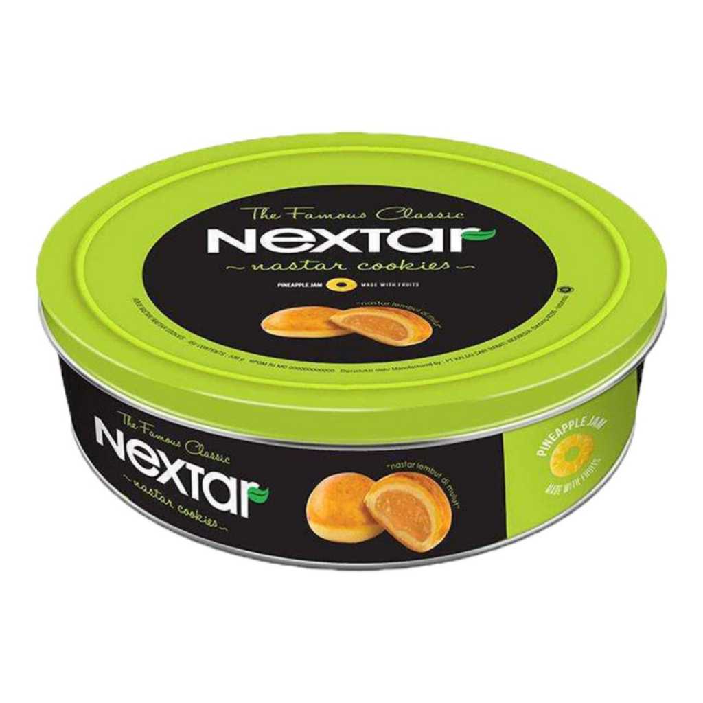 Jual Nextar Nastar Cookies Pineapple Kaleng 171 g | Shopee Indonesia