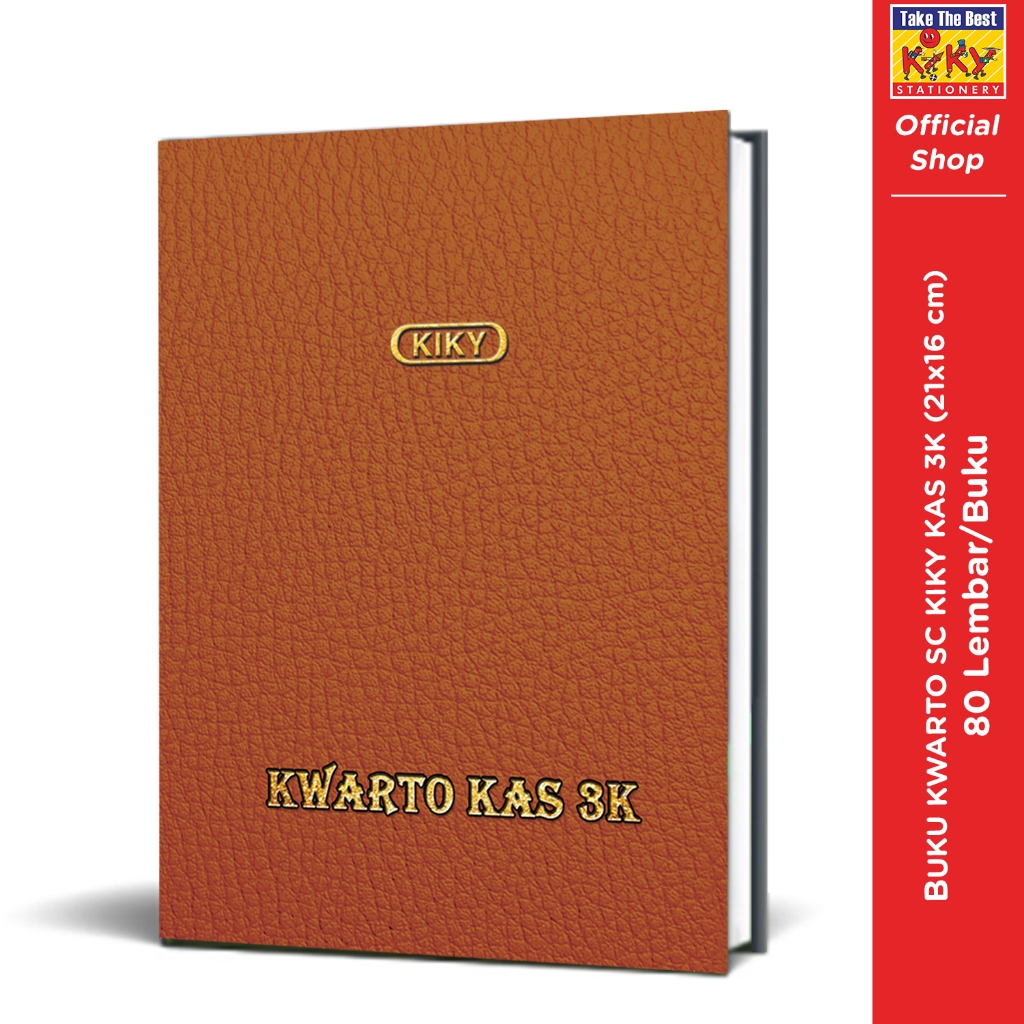 Jual KIKY Buku Kwarto Kas 3 Kolom Hard Cover Isi 100 Lembar | Shopee ...