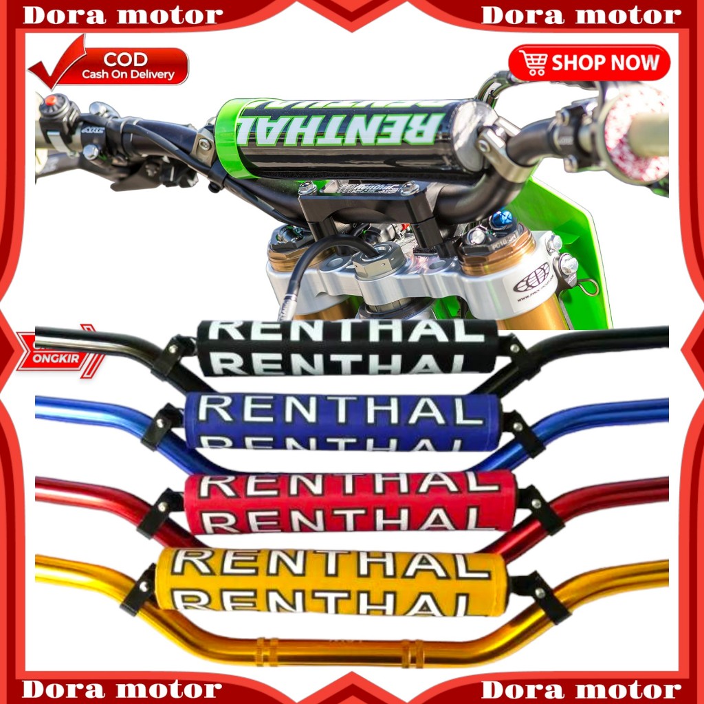 Jual stang renthal trail motor cross pemasangan untuk semua motor cocok ...