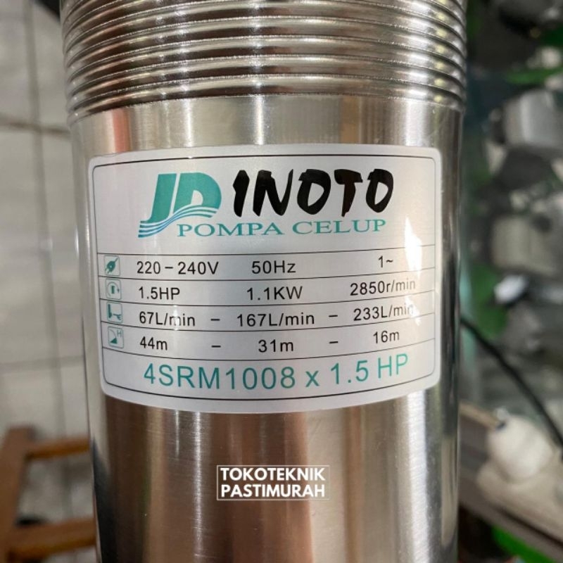 Jual Pompa Submersible Sible sibel Inoto 4in 4" 4 dim 4dim 4 in Pompa ...