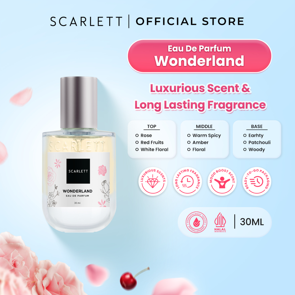 Jual Scarlett Whitening Eau De Parfum Sweet Memories | Dreamy ...