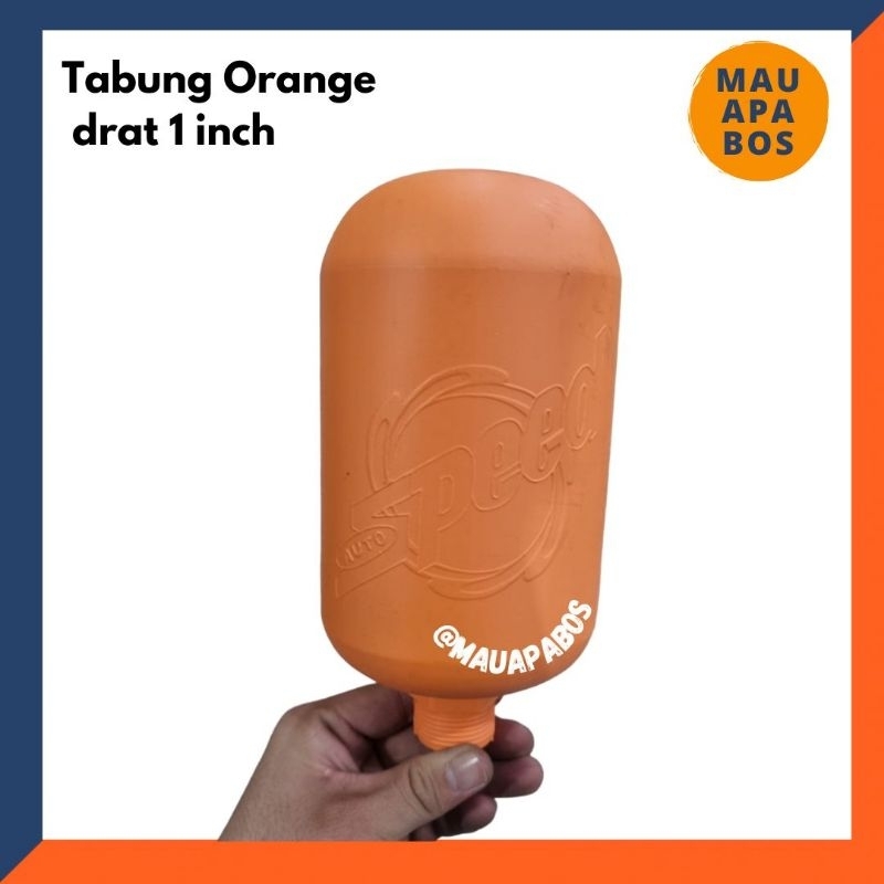 Jual Tabung PVC Plastik Orange / Tabung Pompa untuk pompa air Non Auto ...