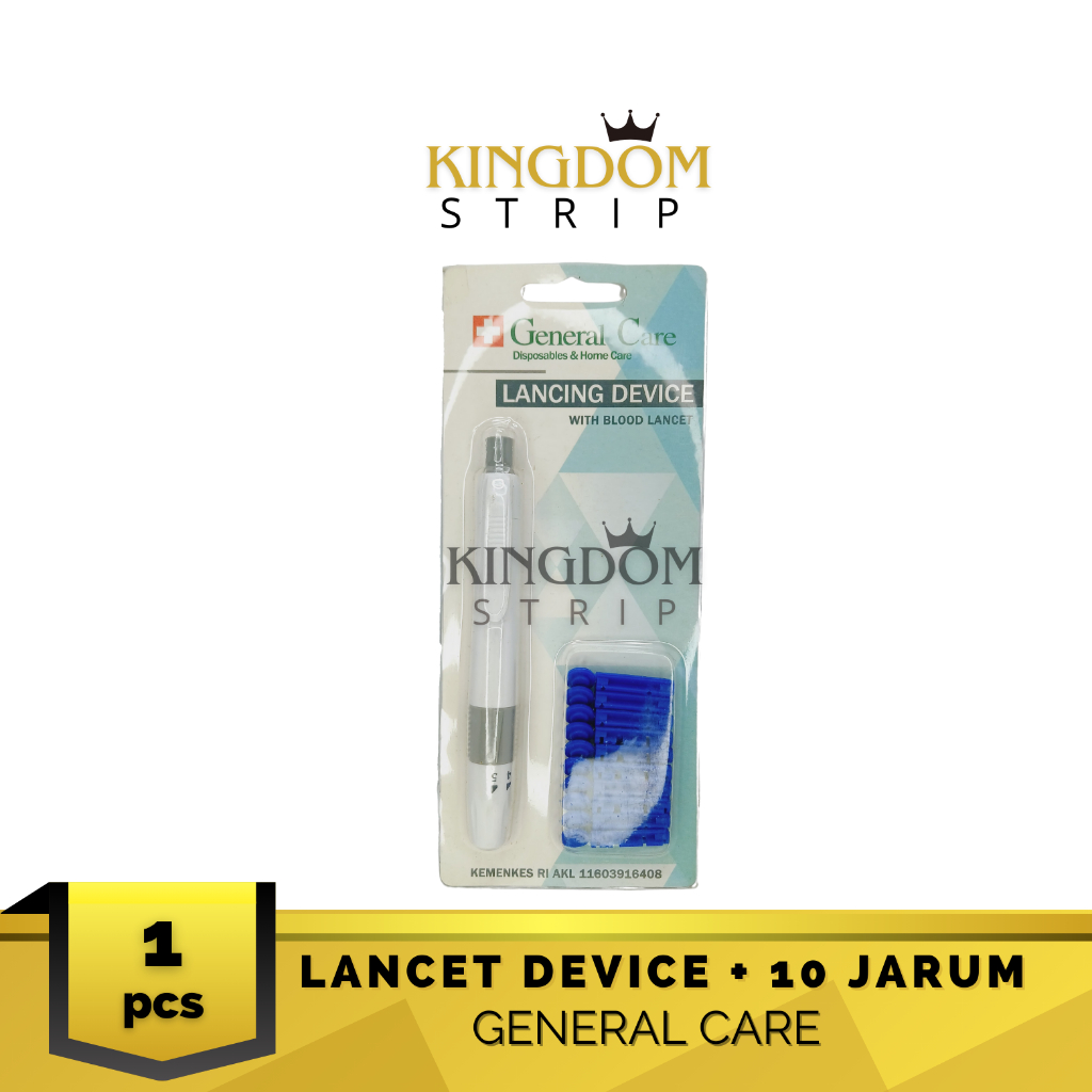 Jual Lancet Device + 10 Lancet General Care | Shopee Indonesia