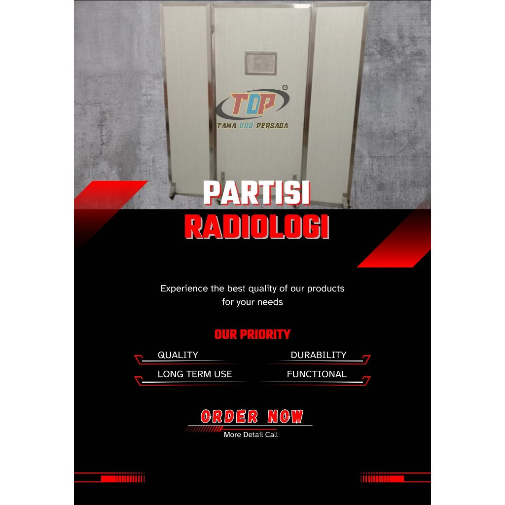 Jual Sekat Radiologi Tabir Radiologi - Partisi Anti Radiasi -Partisi ...
